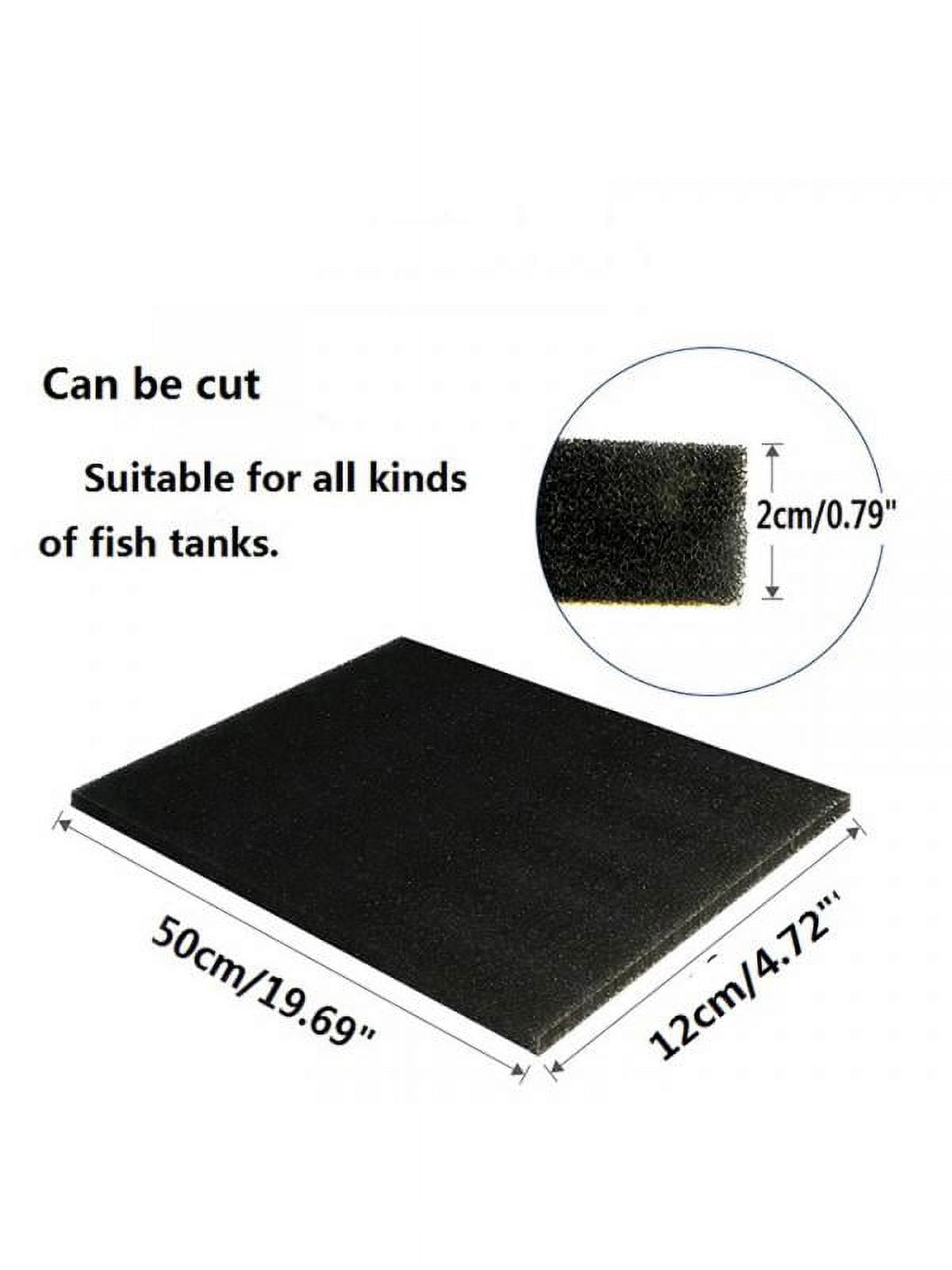 Aquarium Fish Tank Filter Biochemical Black Sponge Foam Allowing ...