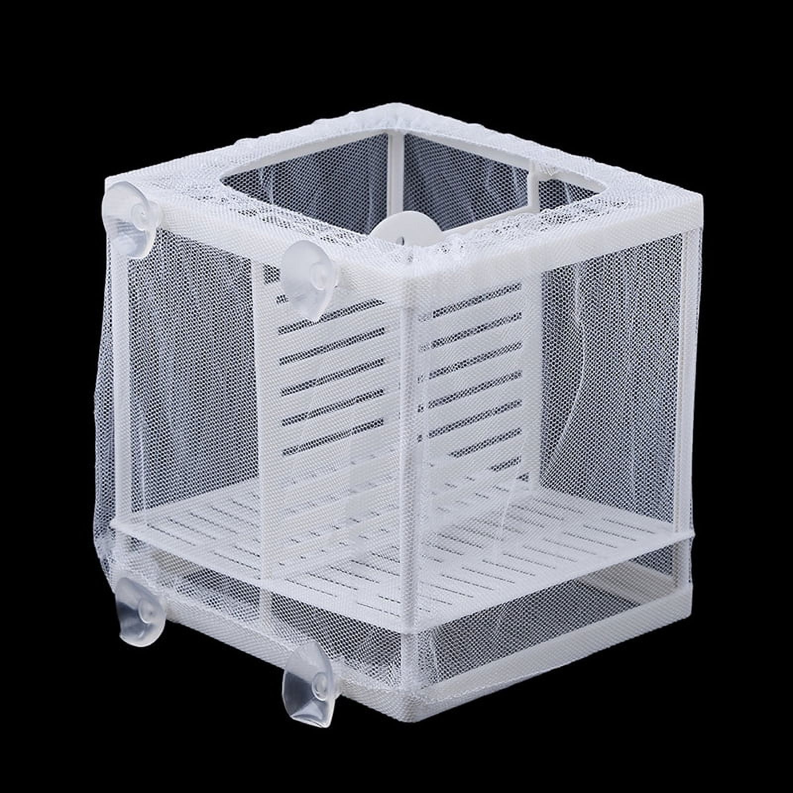 Aquarium Fish Tank Guppy Breeding Breeder Baby/Fry Net Trap Box ...