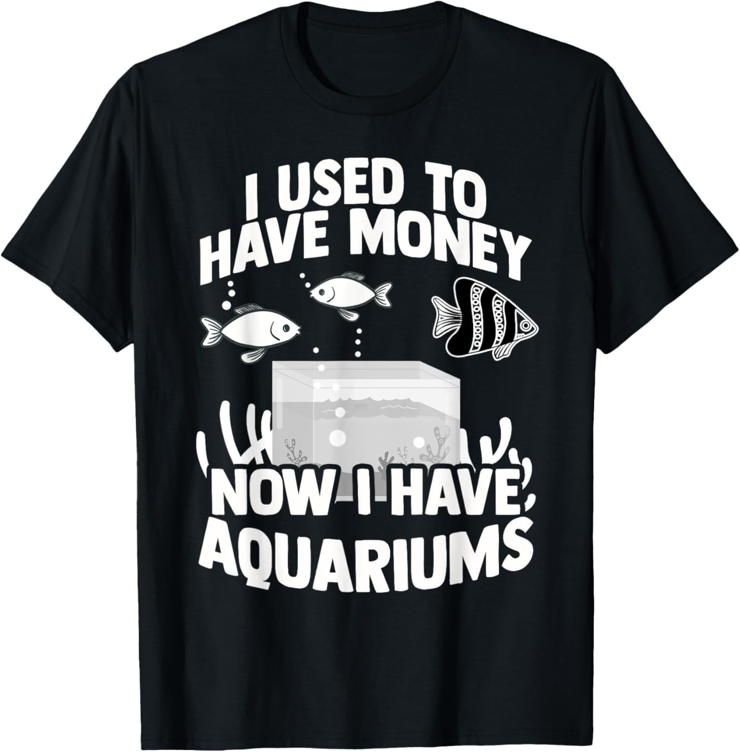 Aquarium Fishkeeper Coral Aquascaping Aquarist Cichlid T-Shirt ...