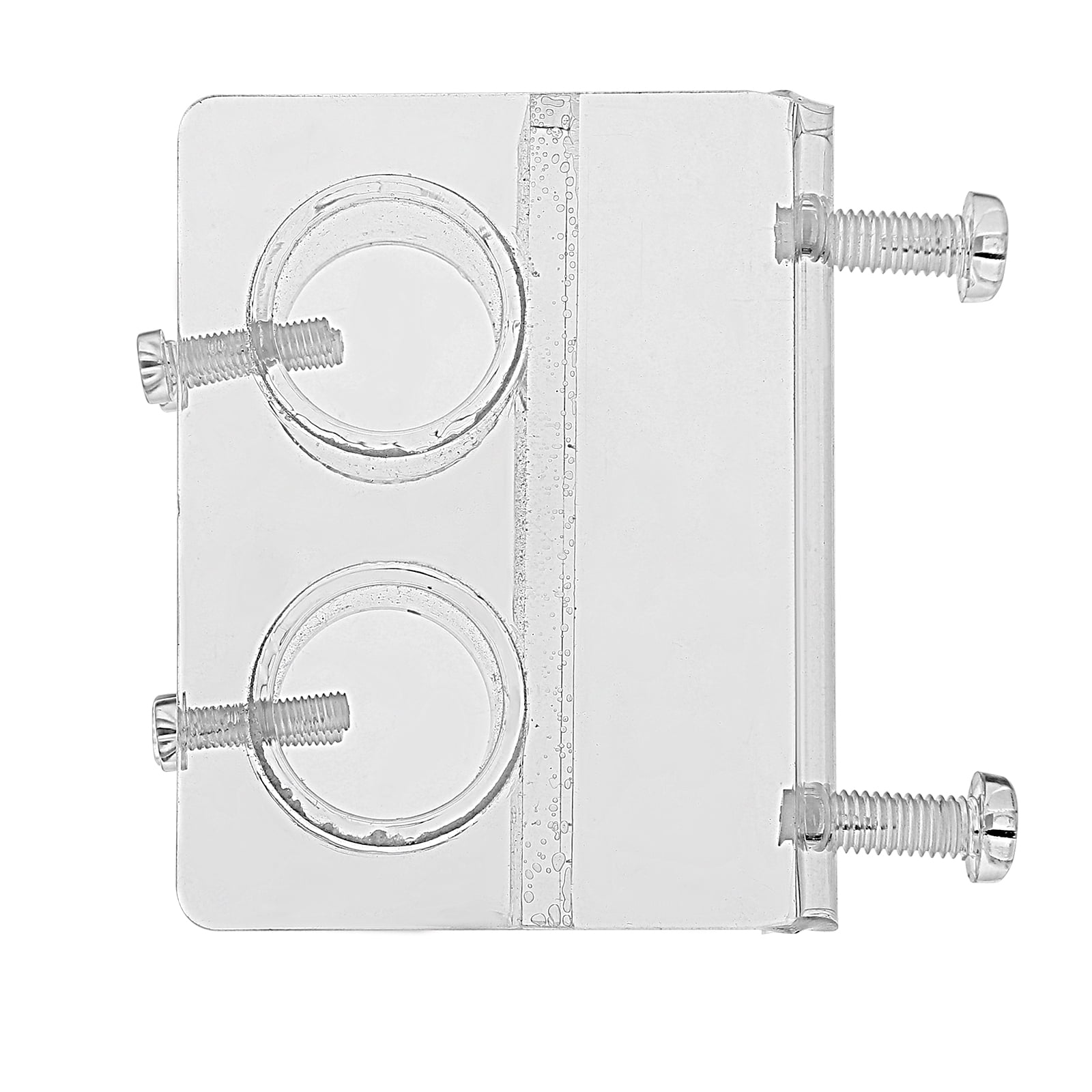 Aquarium Water Pipe Clamp Dual Slots Highly Transparent for 12-16mm ...