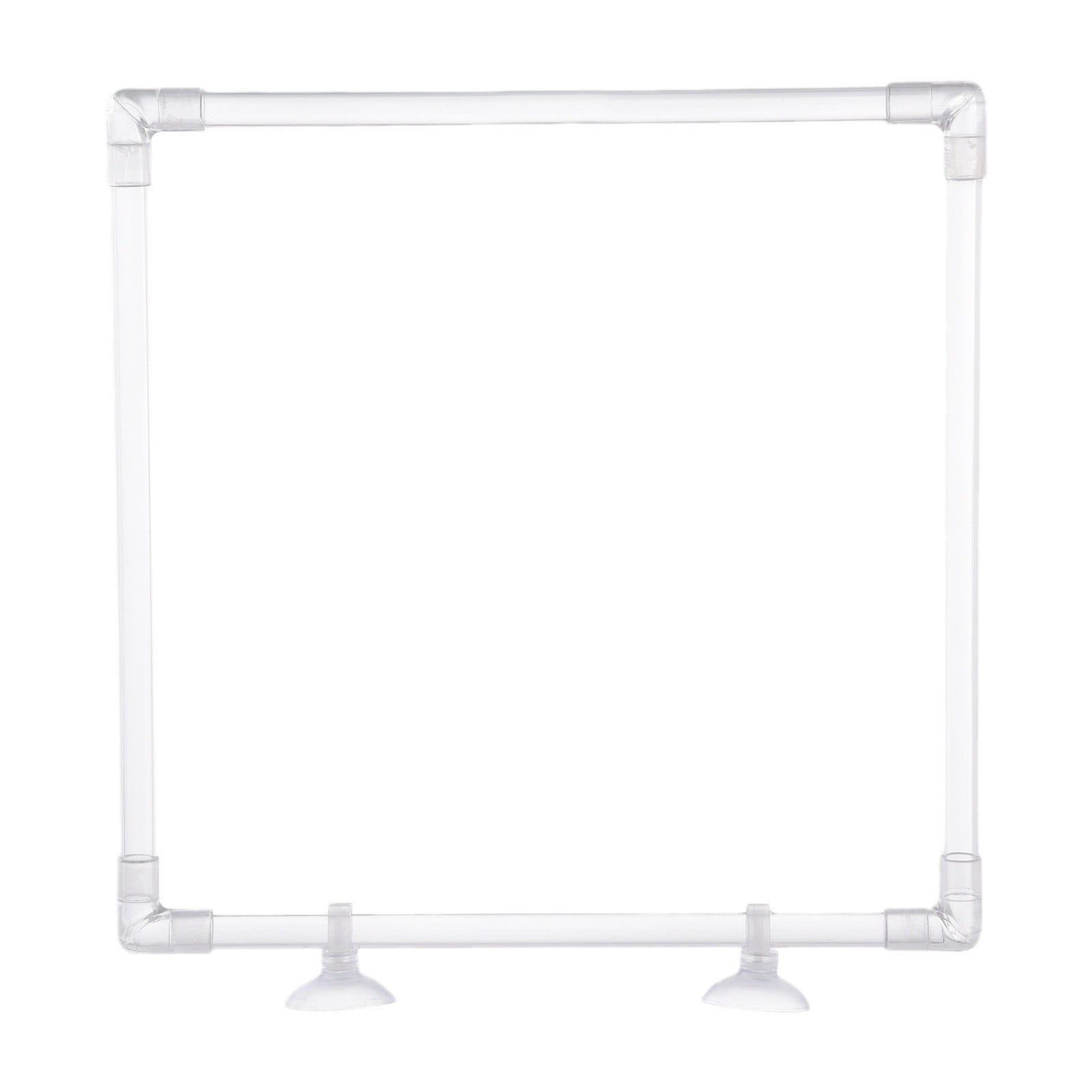 Aquarium Floating Barrier - Fish Feeding Ring with Suction Cup, Acrylic ...