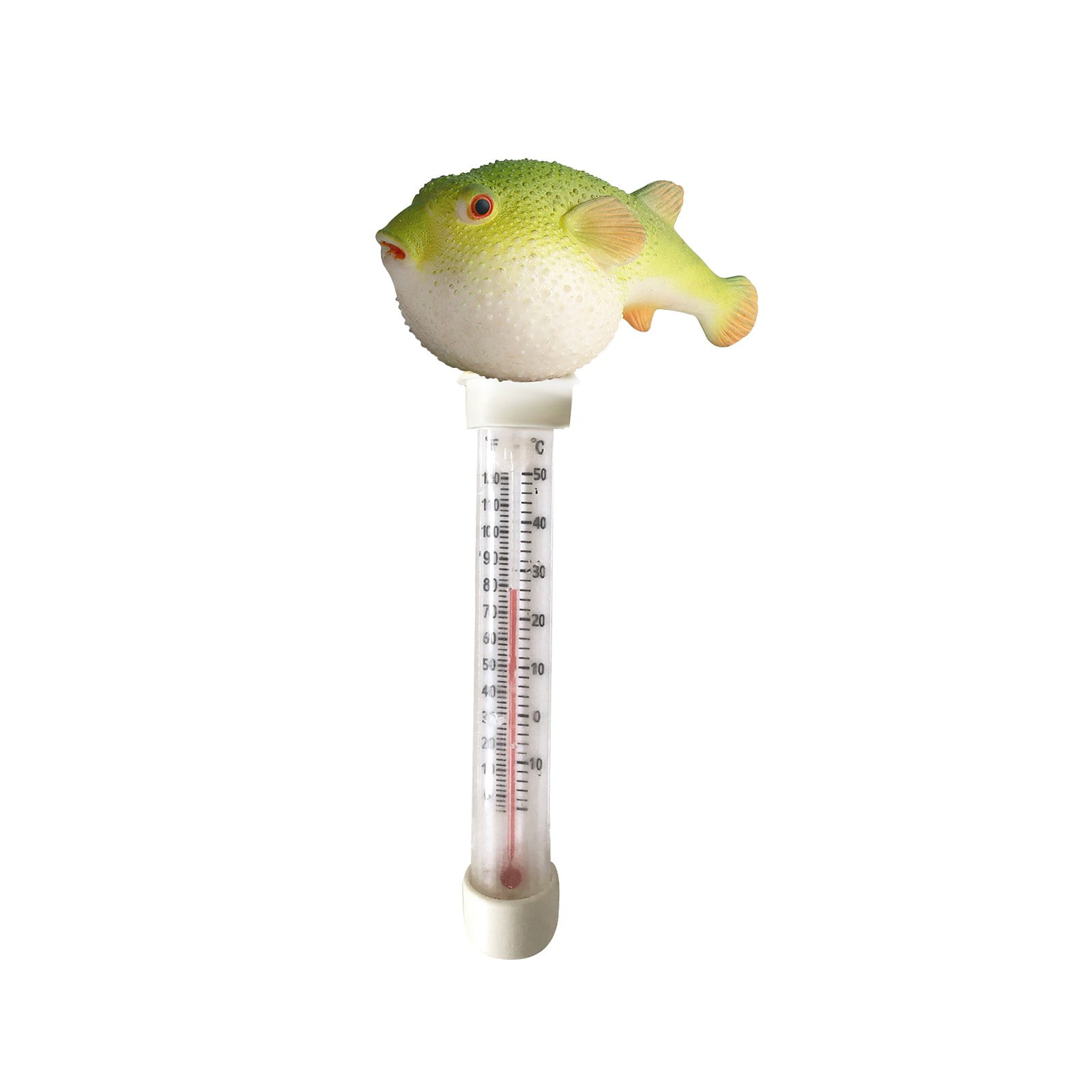 Aquarium Floating Porcupinefish Thermometer Accurate Water Temperature ...
