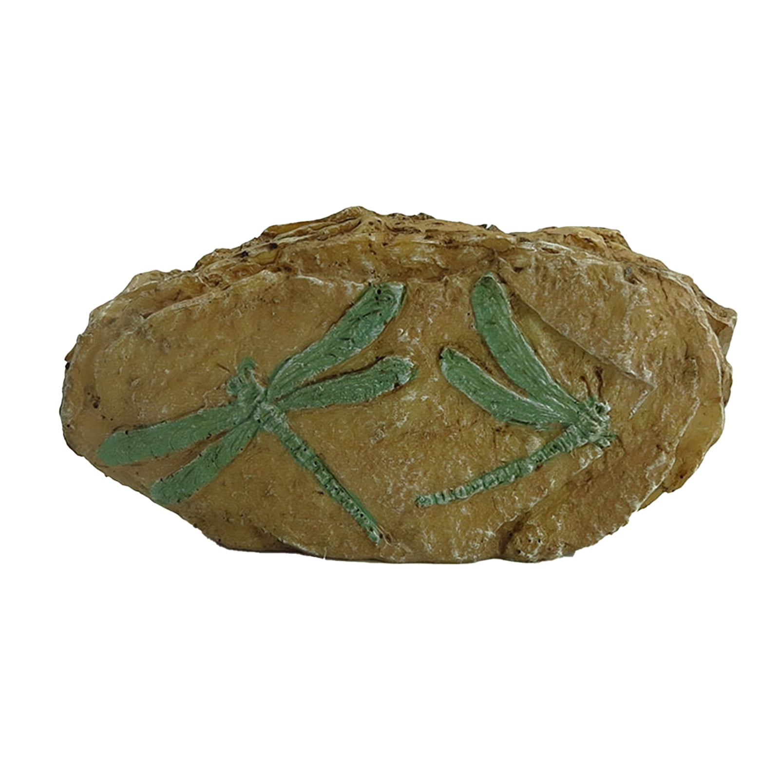 Aquarium Fossil Ornament, Retro Artificial Resin Simulation Turtle ...