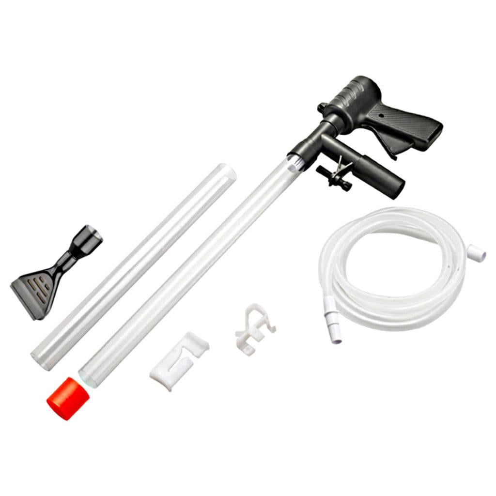 Aquarium Gravel Cleaner Water Change Fish Pump with Adjustable Water ...