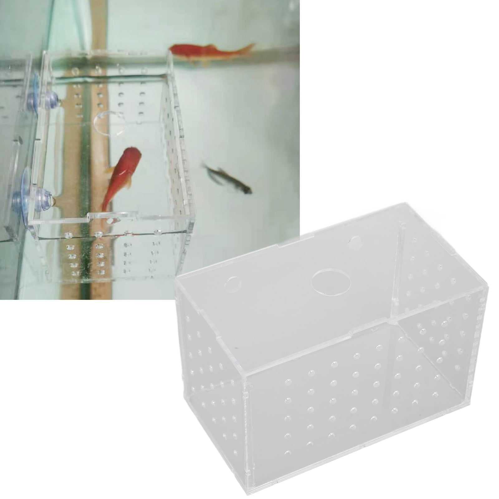 Aquarium Hatchery Incubator Tank, Fish Breeder Box Space Saving Improve ...