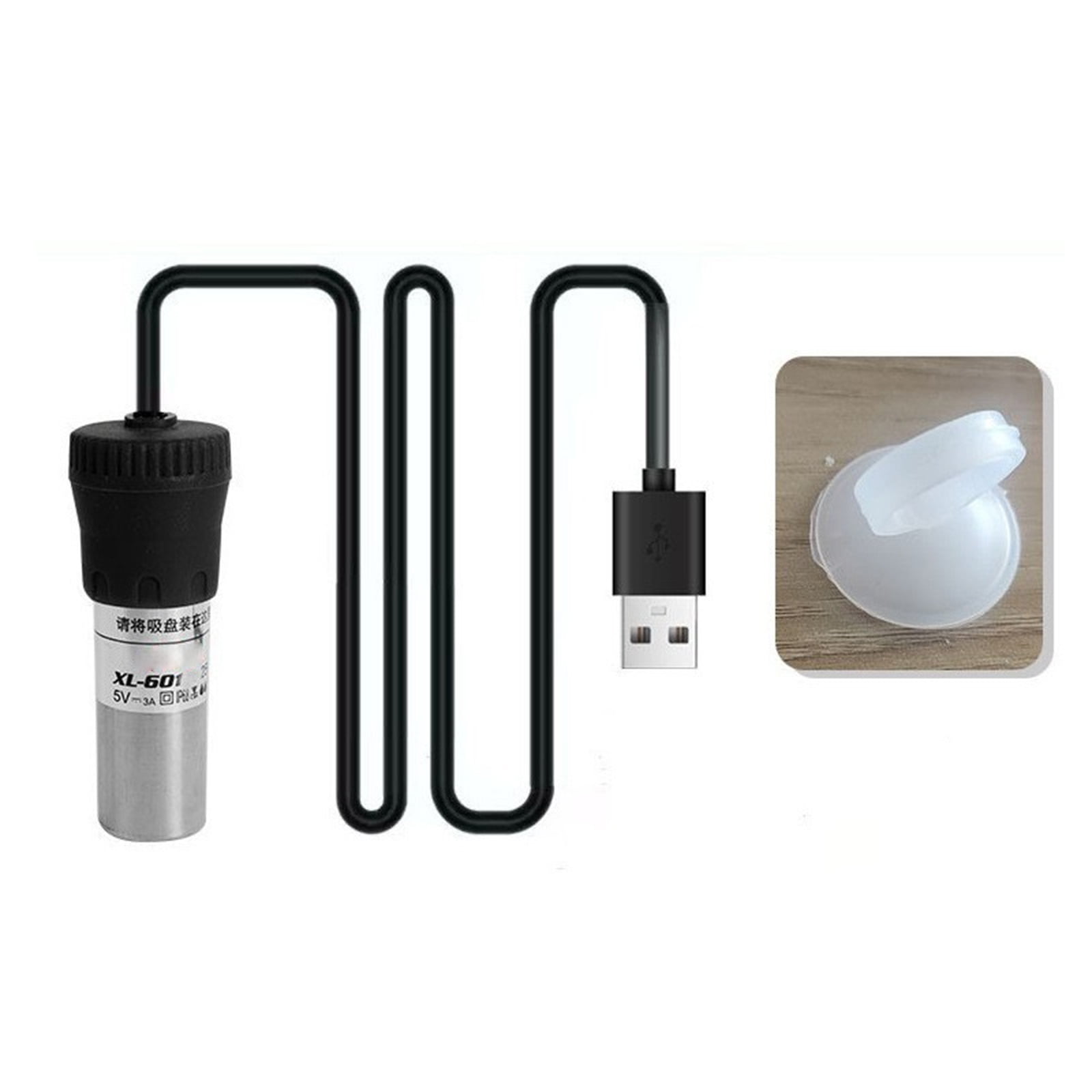 Aquarium Heater 20W Adjustable Submersible Mini Fish Tank Heater with ...