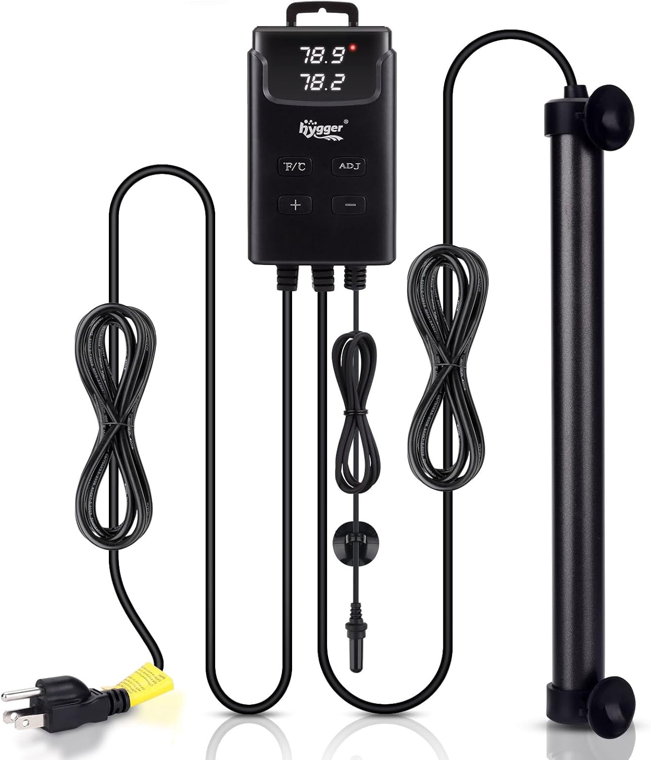 Aquarium Heater,Submersible Fish Tank Heater with External Digital ...