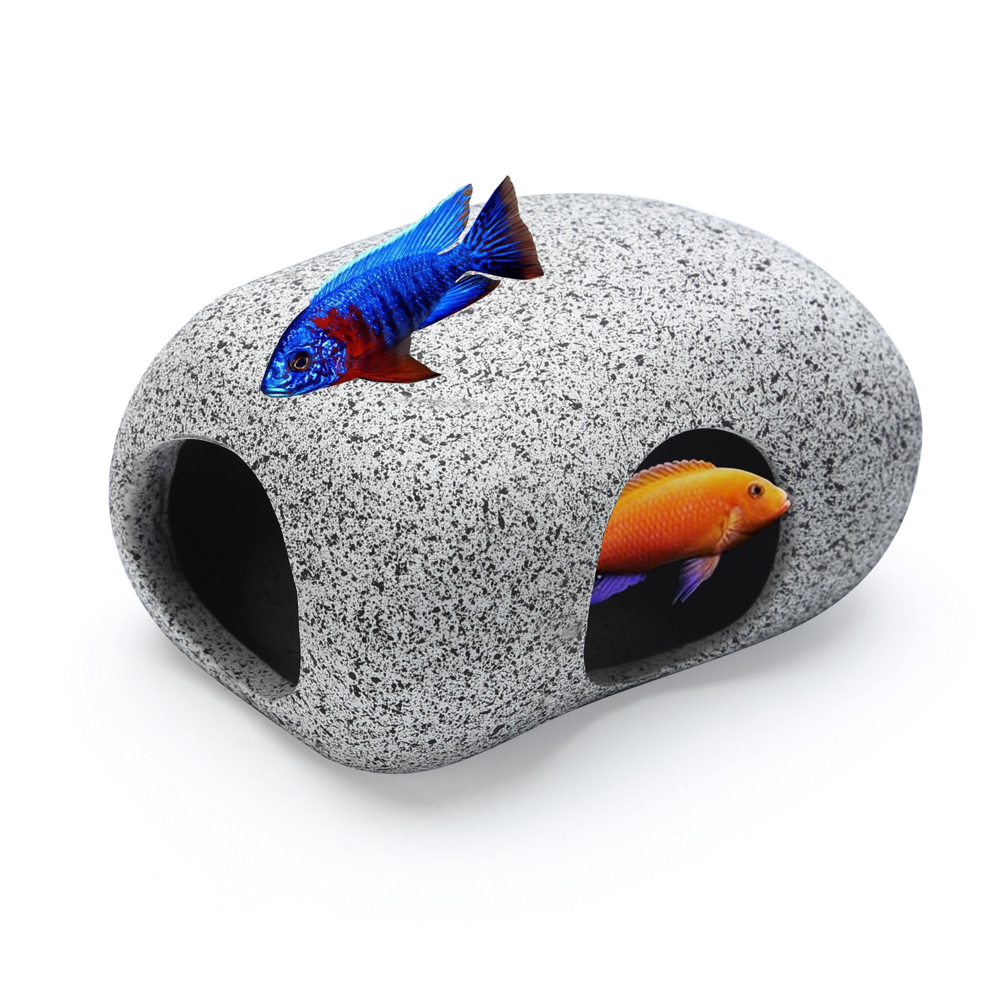 Aquarium Hideaway Rocks for Small Fishes, Shrimps to Breed, Play and ...