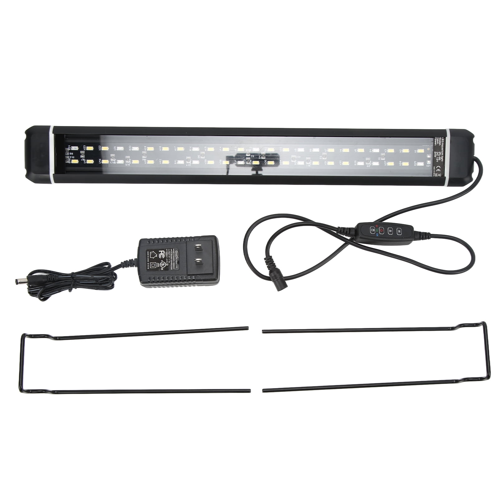 Aquarium LED Lamp Waterproof Adjustable Length Fish Tank Light with ...