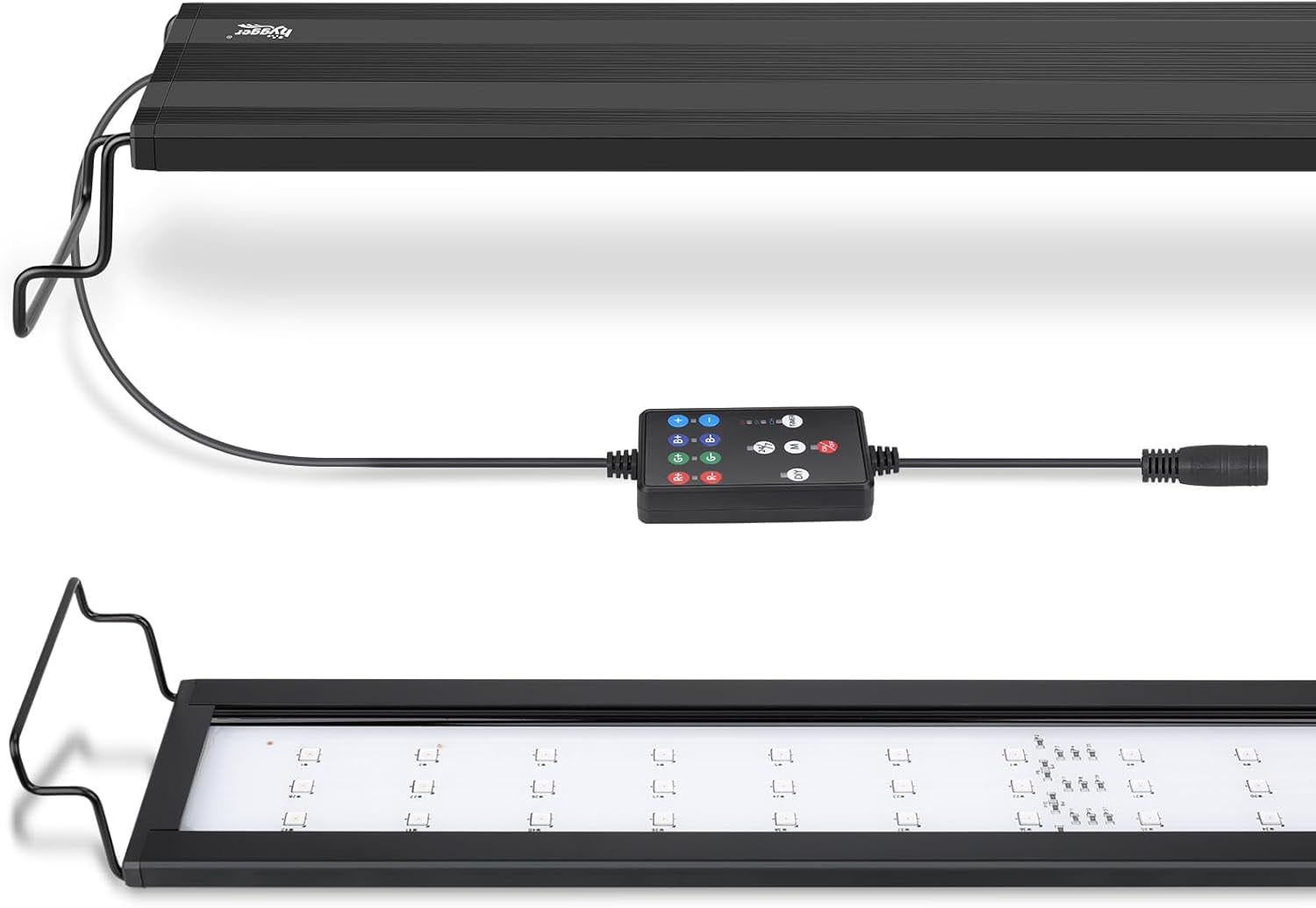 Aquarium LED Light, 42W Full Spectrum for Fish Tank with Multi-Color ...