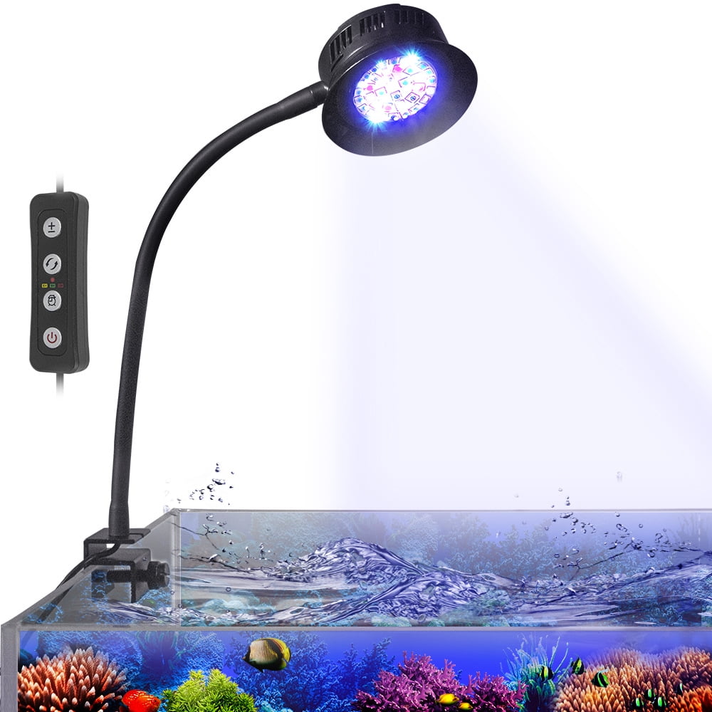 Aquarium LED Light Marine Coral Algae Lamp Dimmable Daytime And Night ...