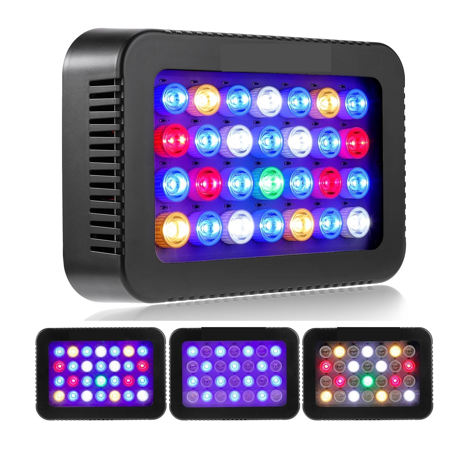 Aquarium LED Reef Light 140W Full Spectrum LED Coral Reef Light With ...