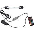 Aquarium Light, 7.5inch Colorful Fish Tank Light Submersible Underwater ...