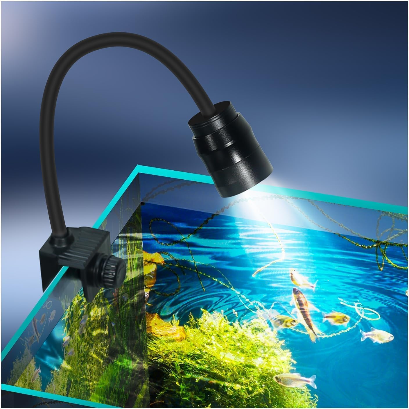 Aquarium Light Full Spectrum Fish Tank Lights LED Zoom Lights for ...