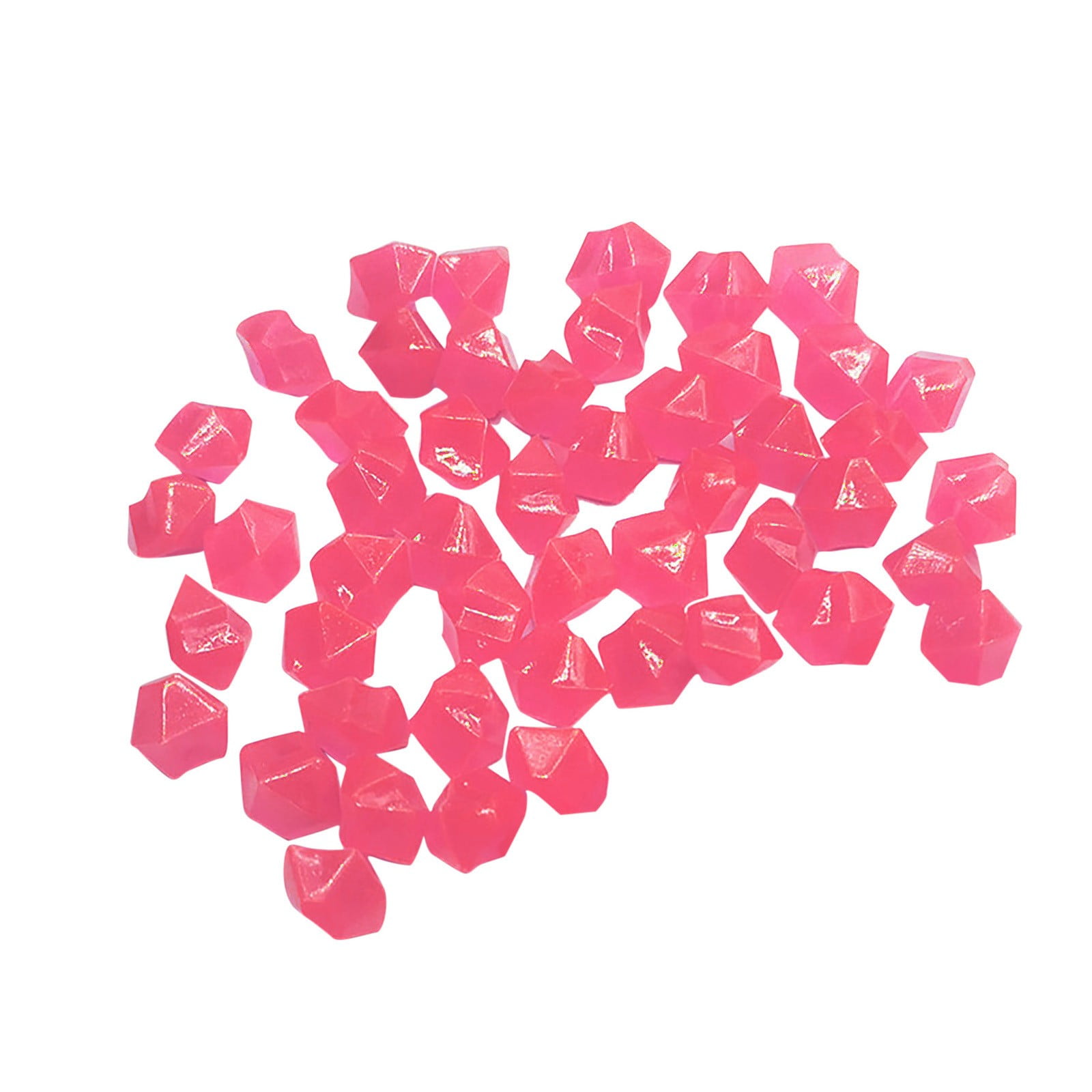 Aquarium Lights for Fish Tank Luminous Plastic Resin Stones 1.4x1.1cm ...