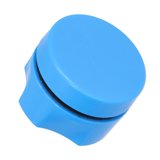 Aquarium Magnetic Algae Scraper Cleaner - Blue Mini Glass Scrubber Tool ...