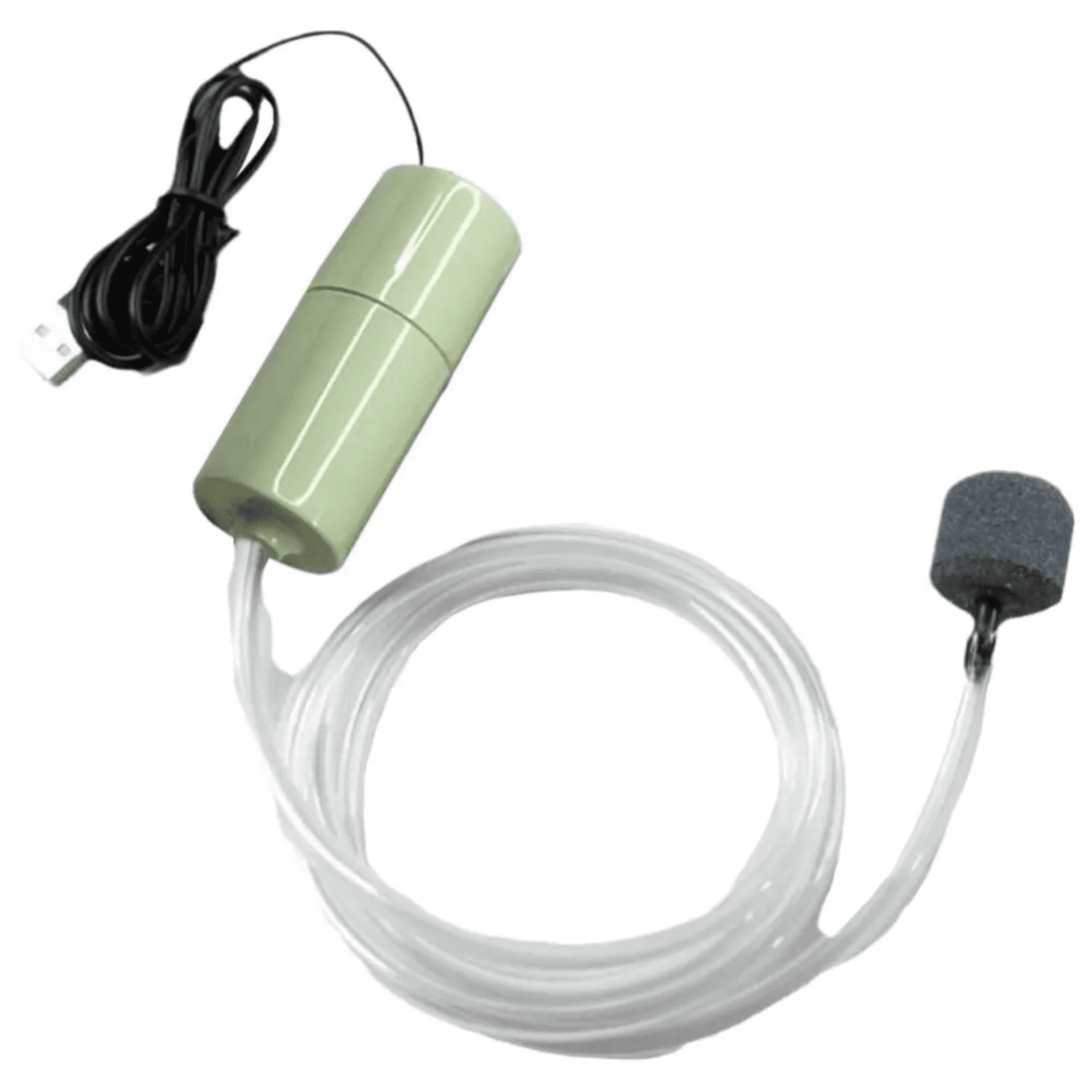 Aquarium Mini USB Silent Oxygen Pump Charging USB Fish Raising Oxygen ...