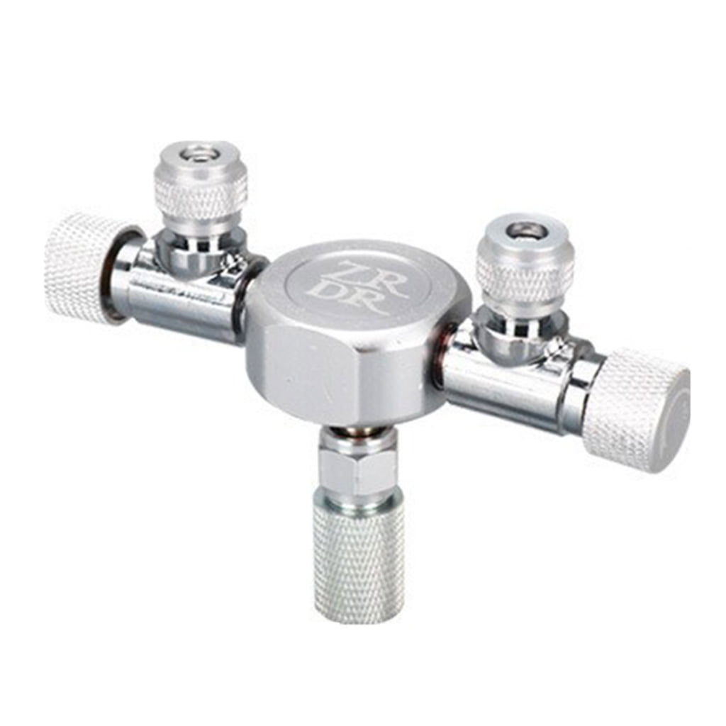 Aquarium Multi-ways CO2 Distributor Splitter Needle Valve Check Valve ...