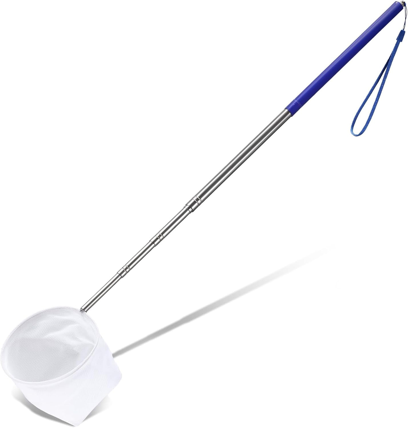 Aquarium Net Long Handle, Fish Tank Net with Extendable, Stainless ...