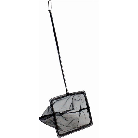 Aquarium Net with Extendable Long Handle, Adjustable Wastes Skimming ...