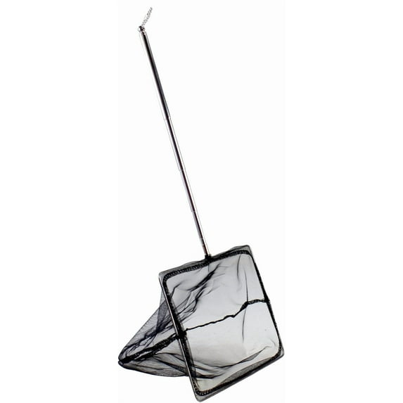 Aquarium Net with Extendable Long Handle, Adjustable Wastes Skimming ...