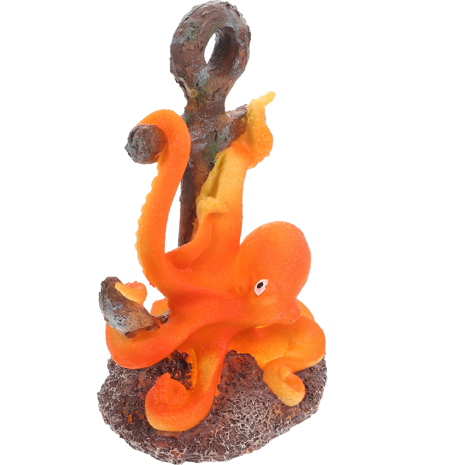 HEMOTON Creative Octopus Statue Decor Made of Environmental Resin for ...