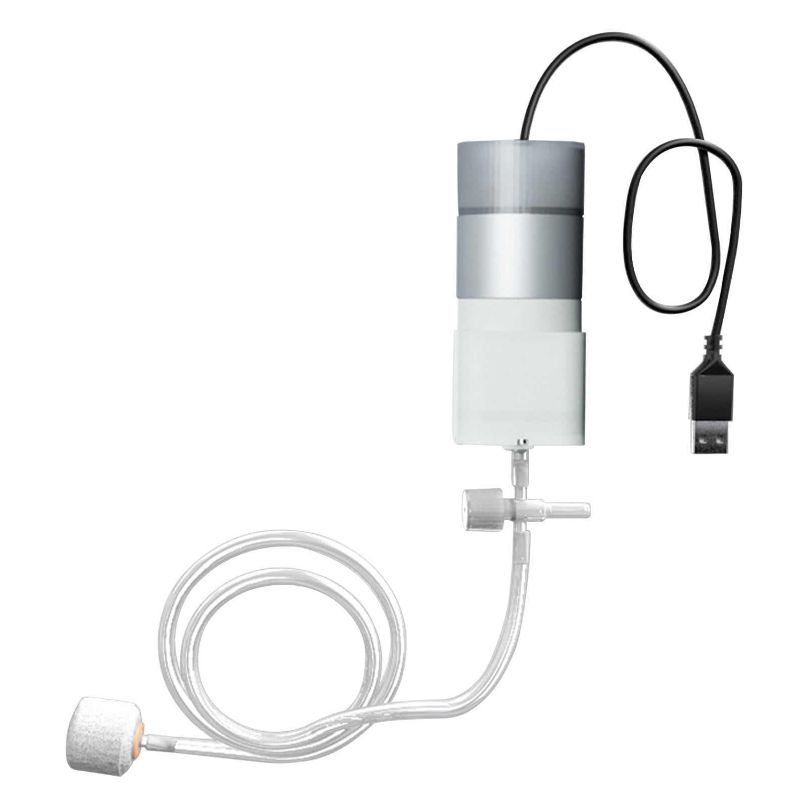 Aquarium Oxygen Air Pumps USB Small Oxygenator for Fish Air Compressor ...