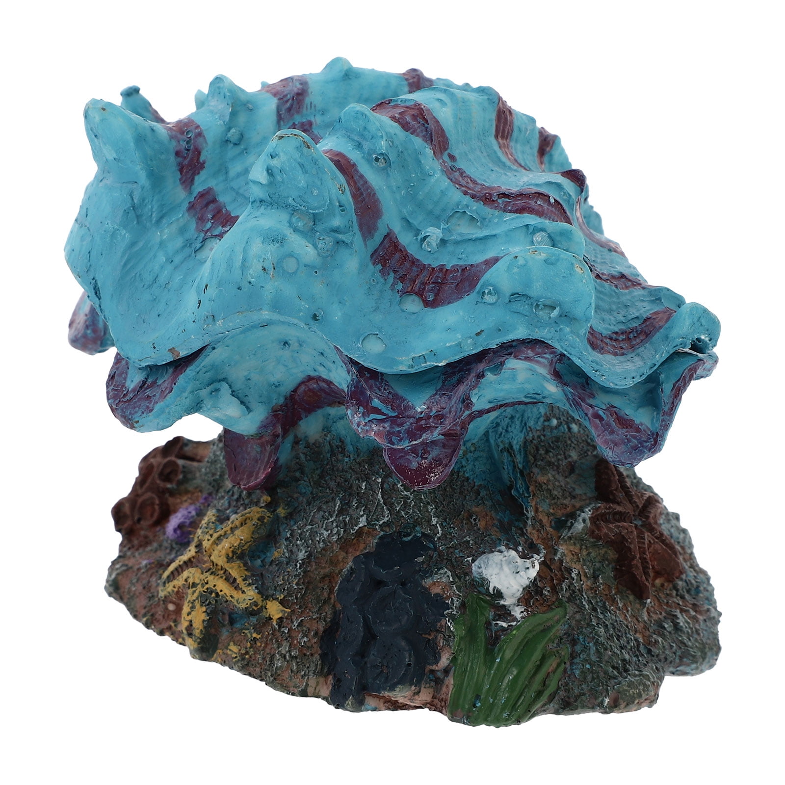 Aquarium Oxygenated Shell Blue Shelter Terrarium Decoration Air ...