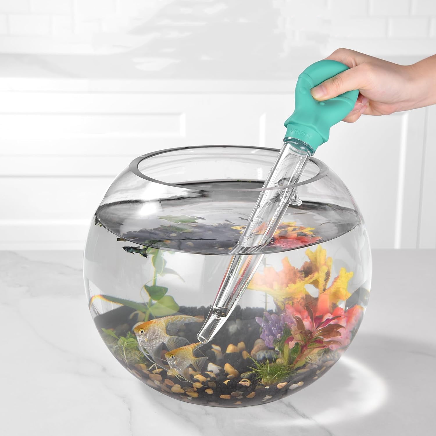 Aquarium Pipette Cleaner: Coral Feeder for Fish Tank, Manual Feeding ...