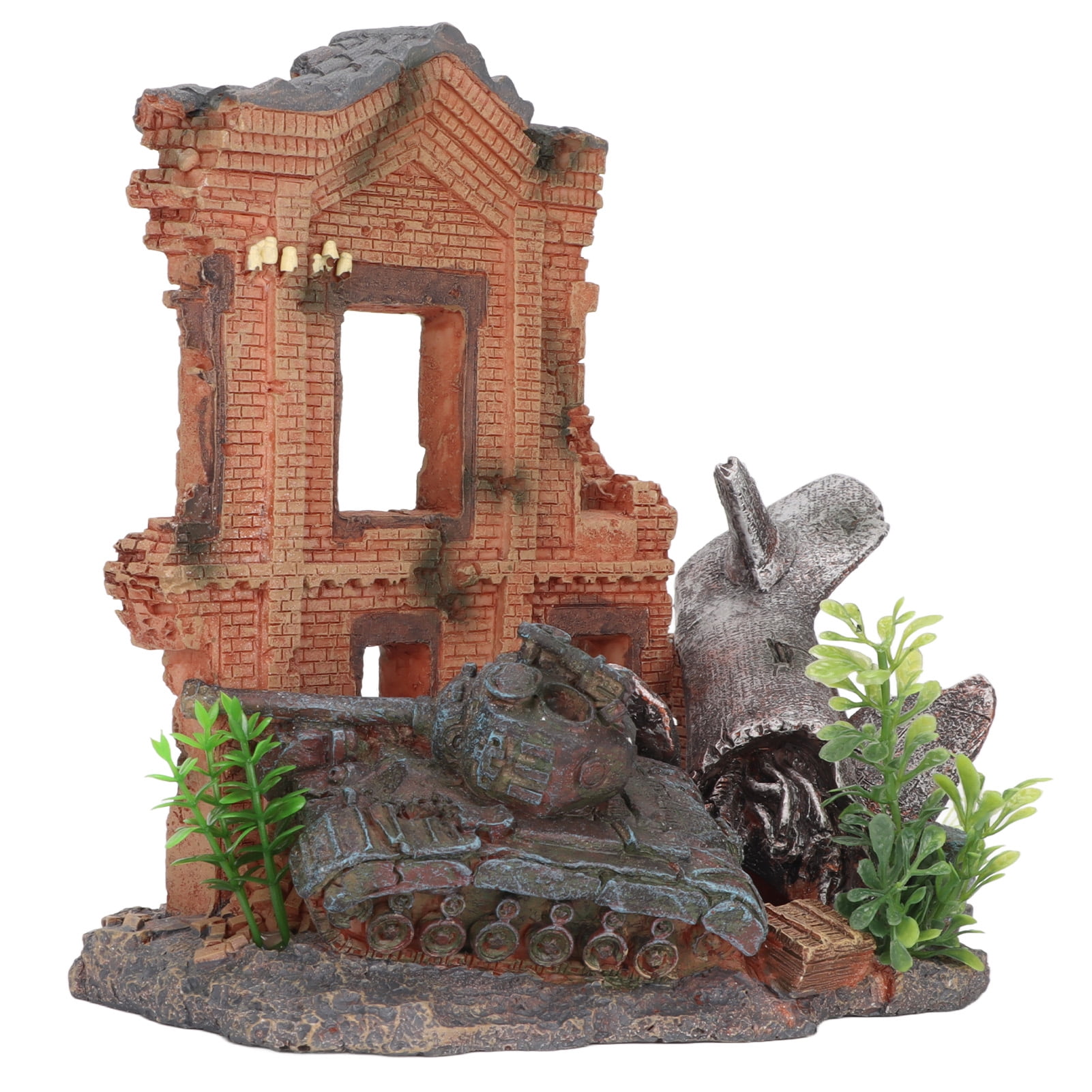 Aquarium Plane Wreck,Gifts Plane Wreck Ruin Fish Tank Aquarium Ornament ...