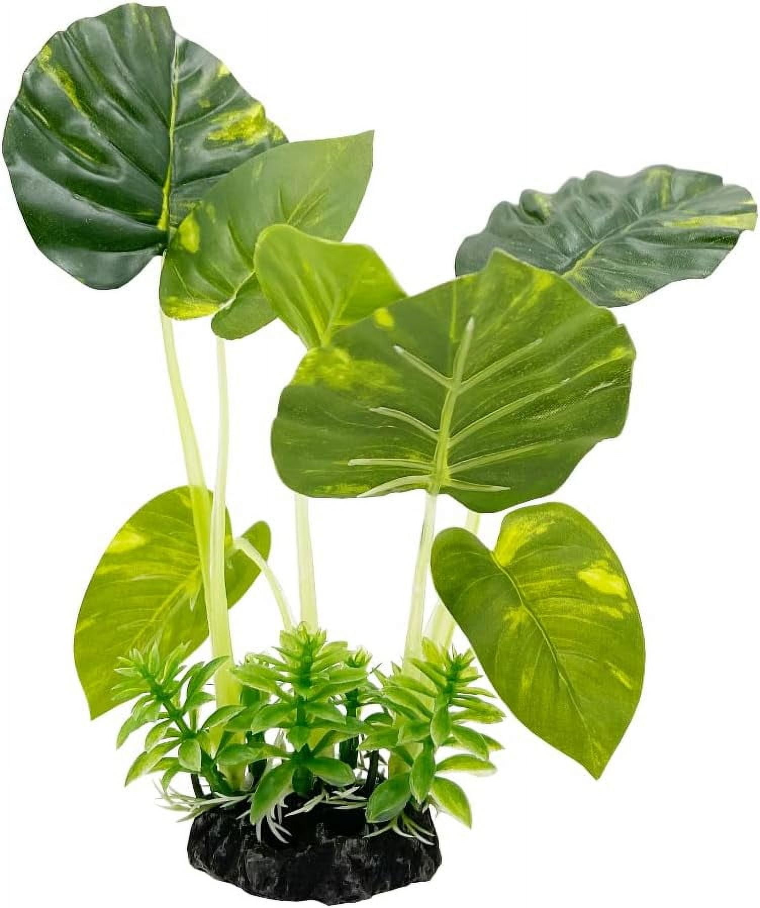 Aquarium Plants Fish Tank Decorations Plastic Artificial Plant Goldfish ...