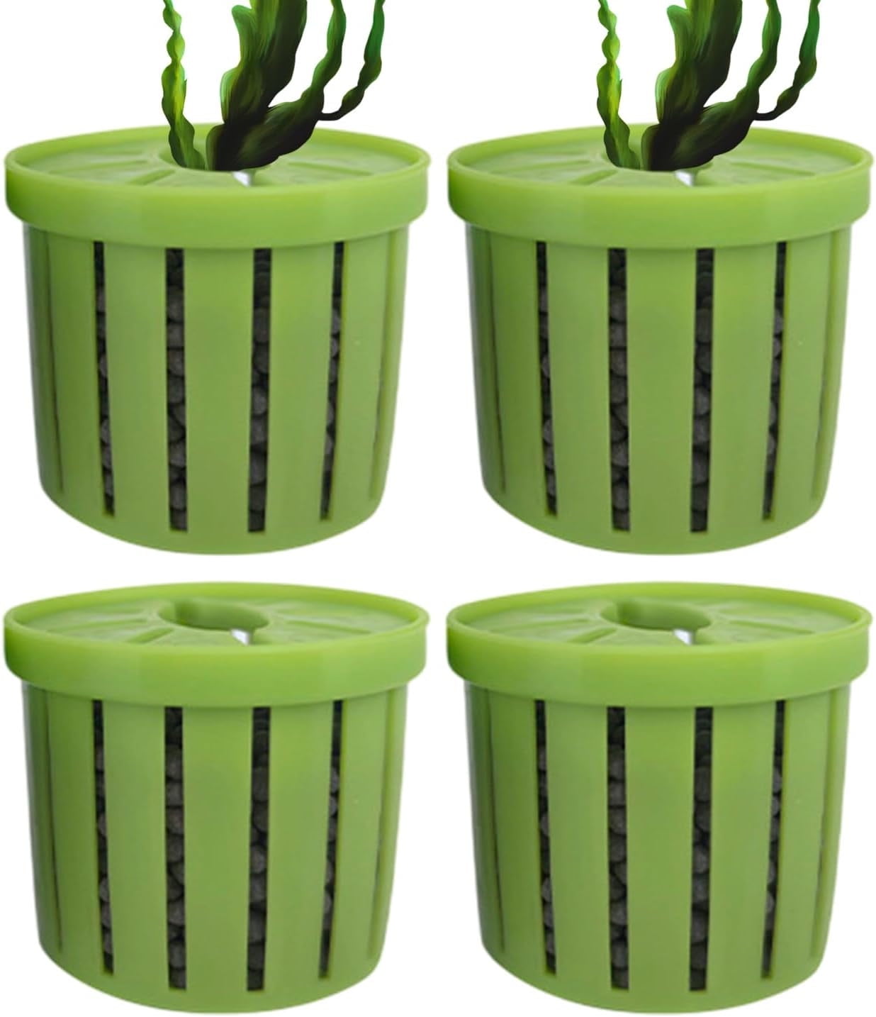 Aquarium Pothos Plant with Porous Pot, Small Stable Decoration ...