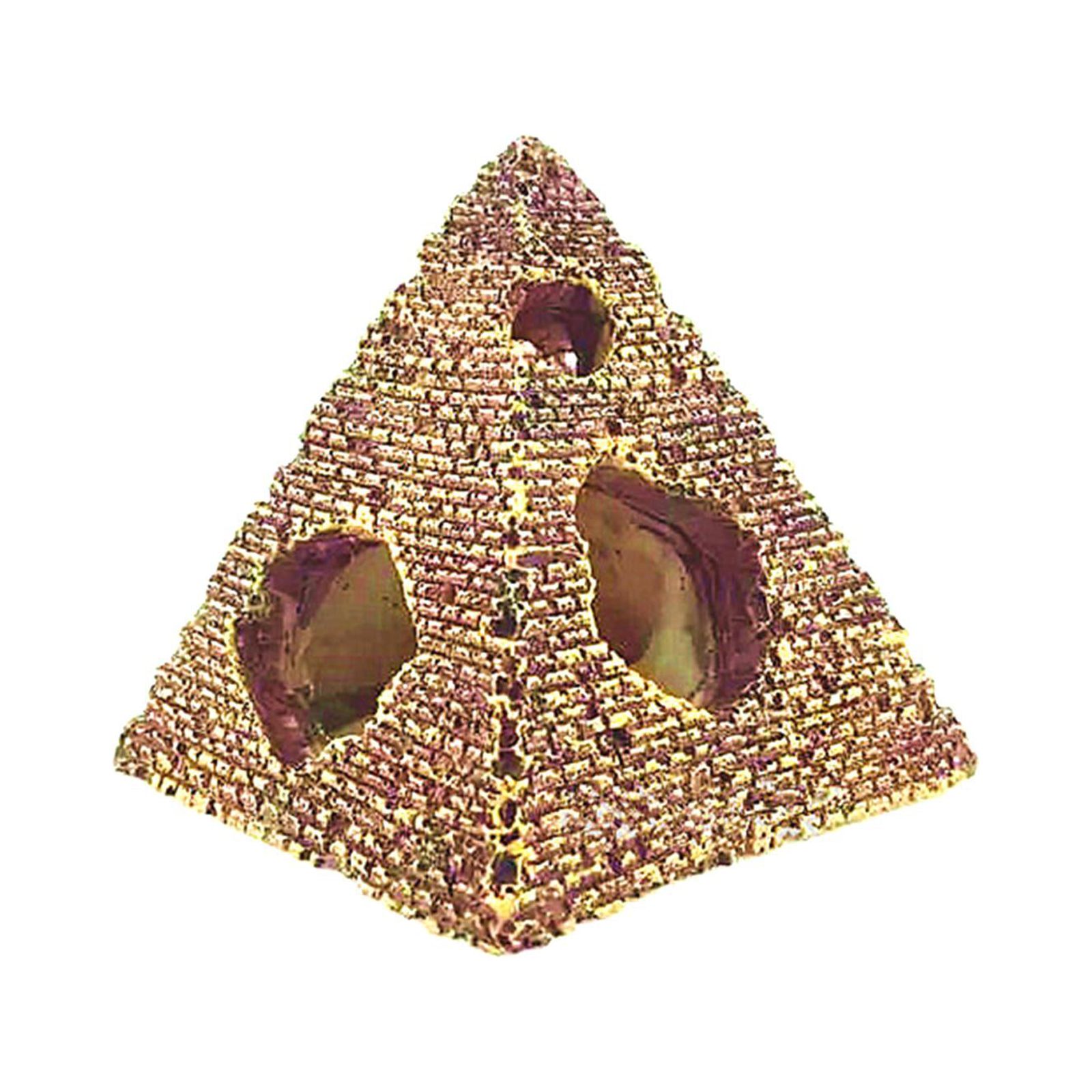 Aquarium Pyramids Statue Decoration, House Hideout Habitat Fish Hiding ...