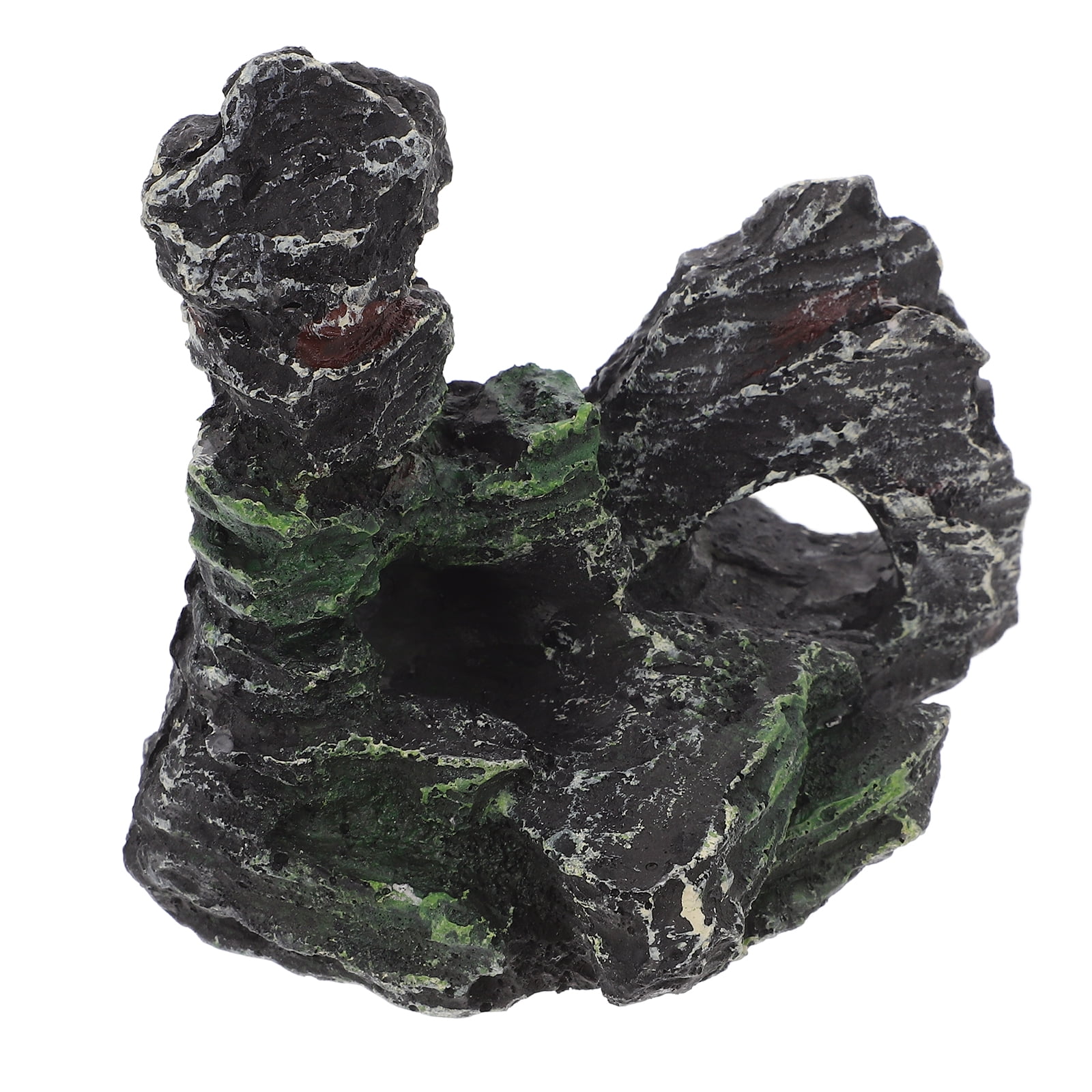 Aquarium Rockery Model Resin Simulation Rockery Fish Tank Rock Cave ...