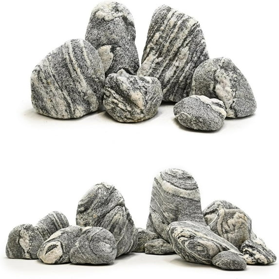 Aquarium Rocks Silver Seiryu Rock Natural Stone for Fish Tanks ...