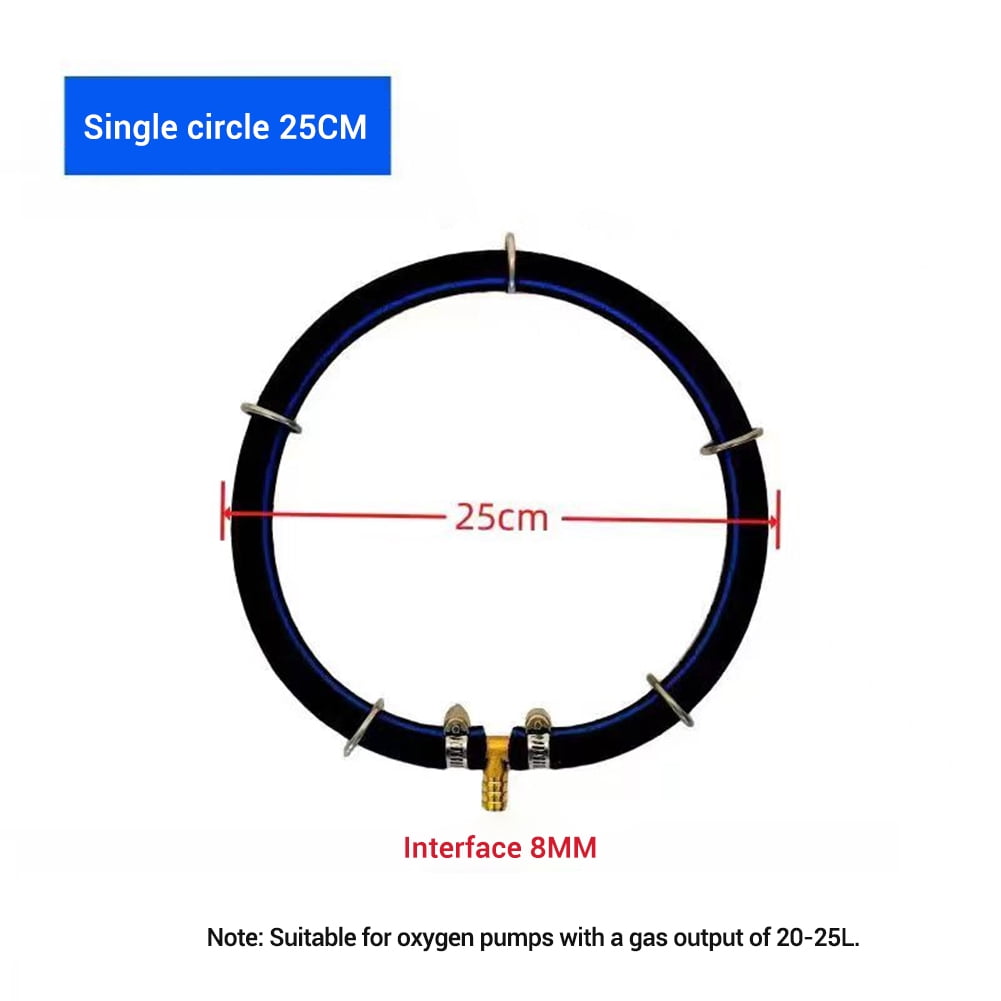 Aquarium Round Air Bubble Diffuser Ring, Fish Tank Bubbler, Wear ...