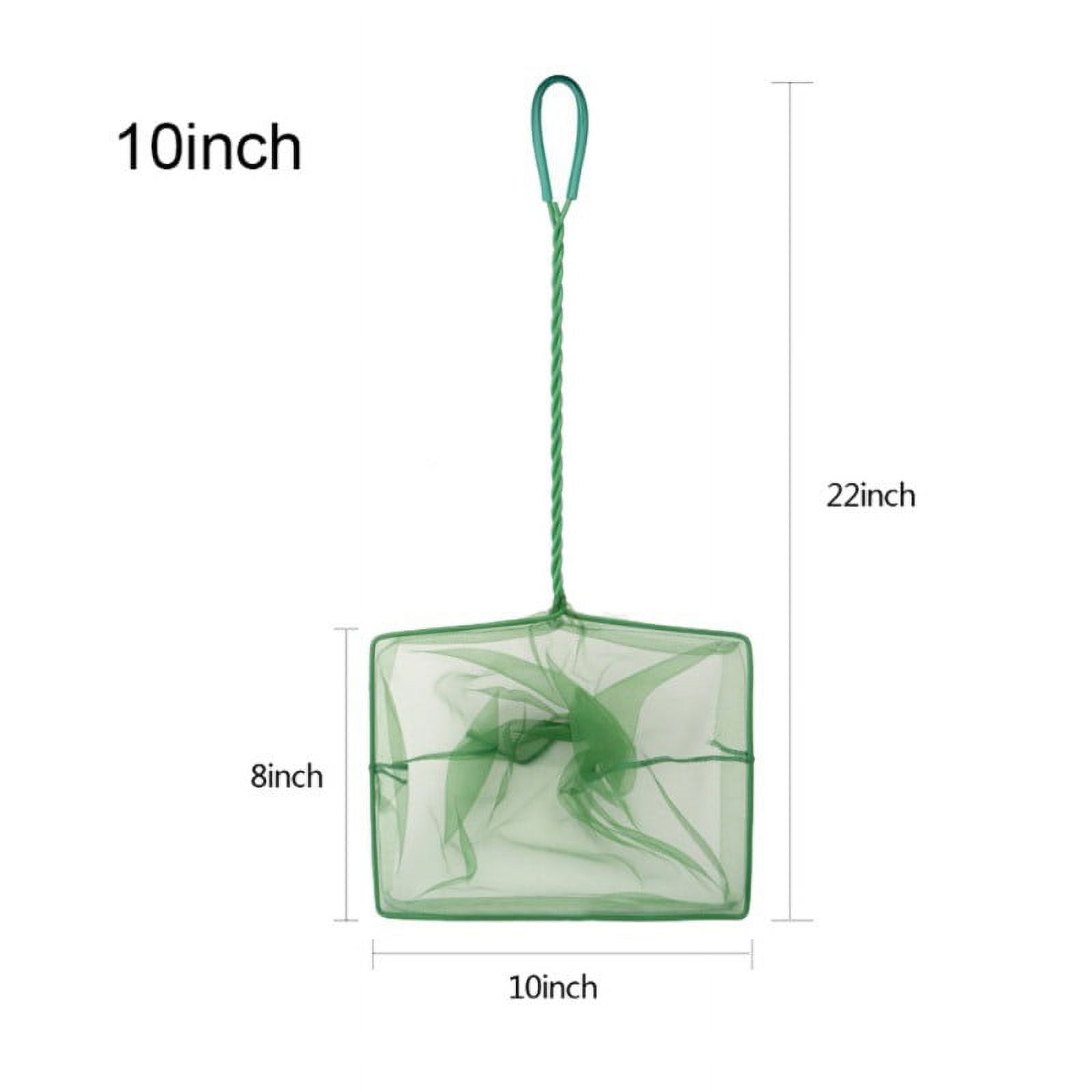 Aquarium Rugged Square Fishing Net Fish Tank Catching Dush Cleaning ...