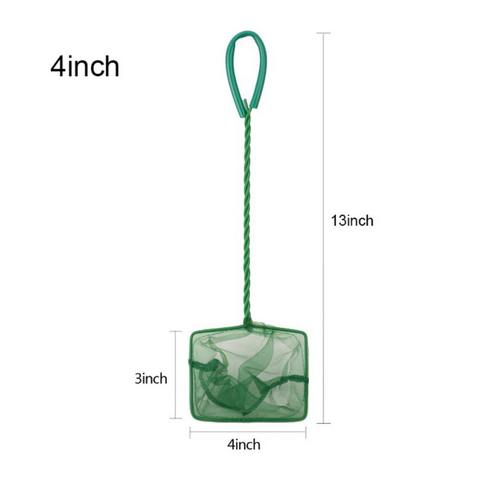Aquarium Rugged Square Fishing Net Fish Tank Catching Dush Cleaning ...