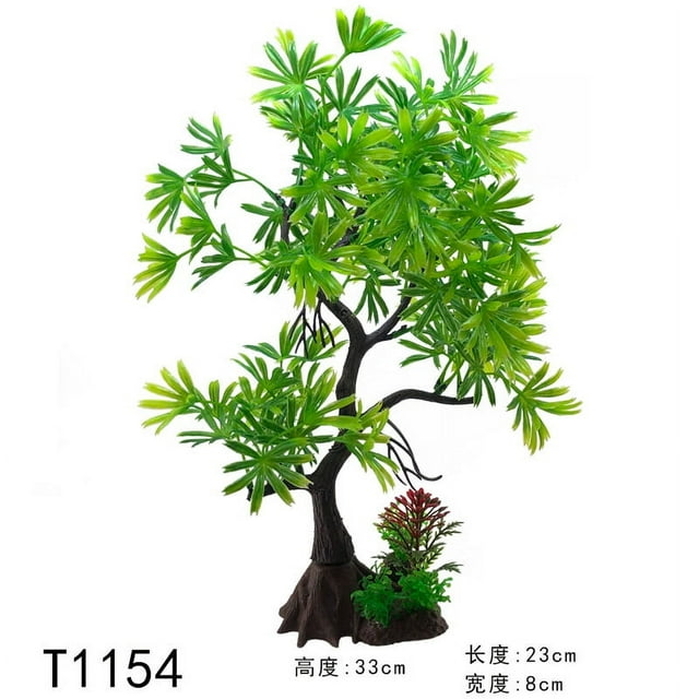 Aquarium Simulation Tree Model Fish Tank Tree Decoration Fish Tank ...