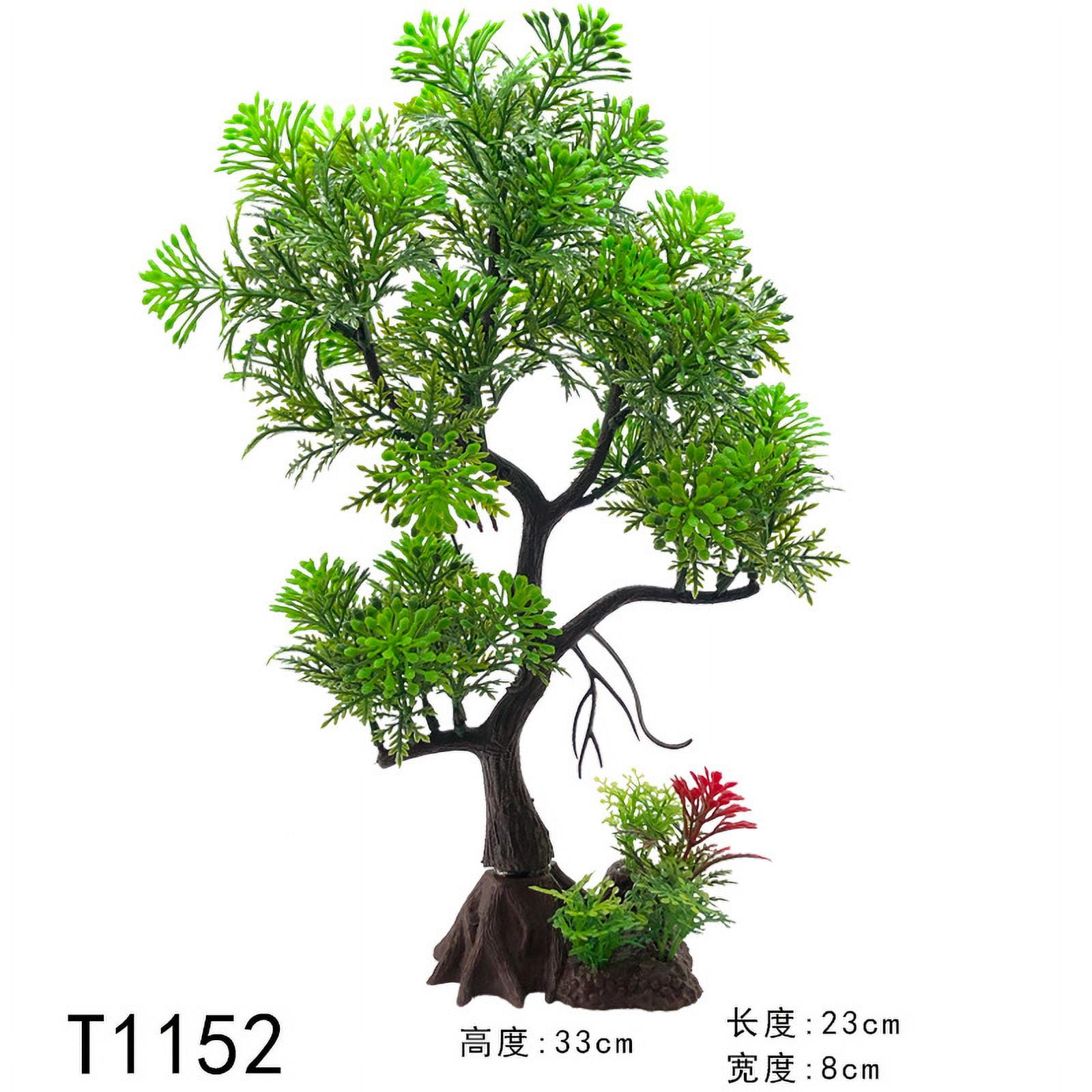 Aquarium Simulation Tree Model Fish Tank Tree Decoration Fish Tank ...