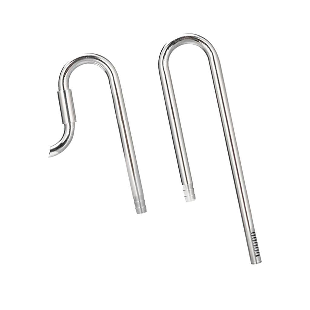 Aquarium Stainless Steel Lily Pipes Inflow and Outflow with 12 Inlet ...