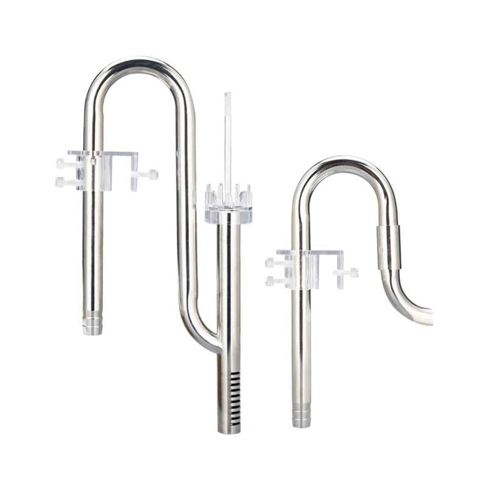 Aquarium Stainless Steel Skimmer Lily Pipes Inflow and Outflow with ...