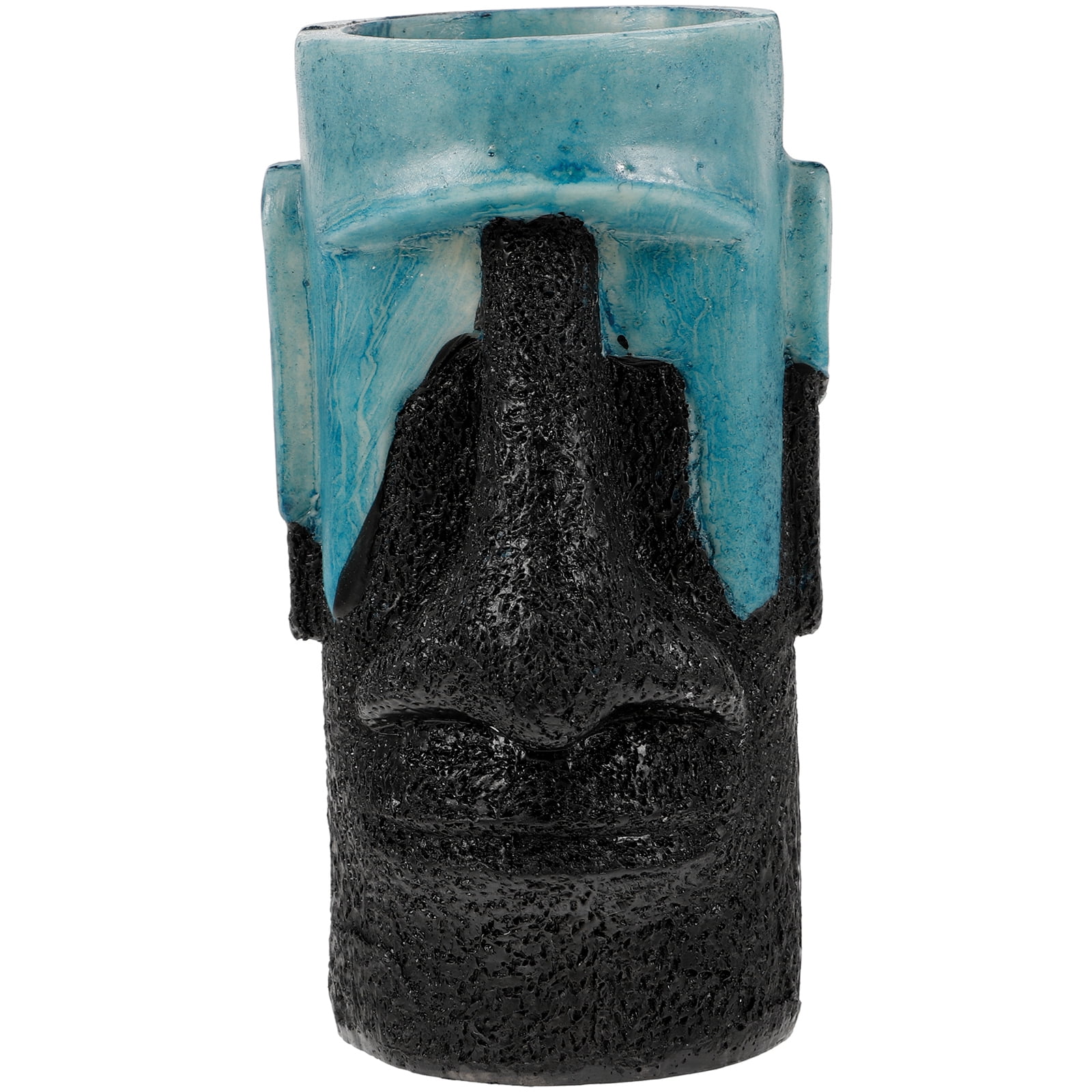 SWETRACE Moai Statues Aquarium Multi 1 Pcs - Walmart.com