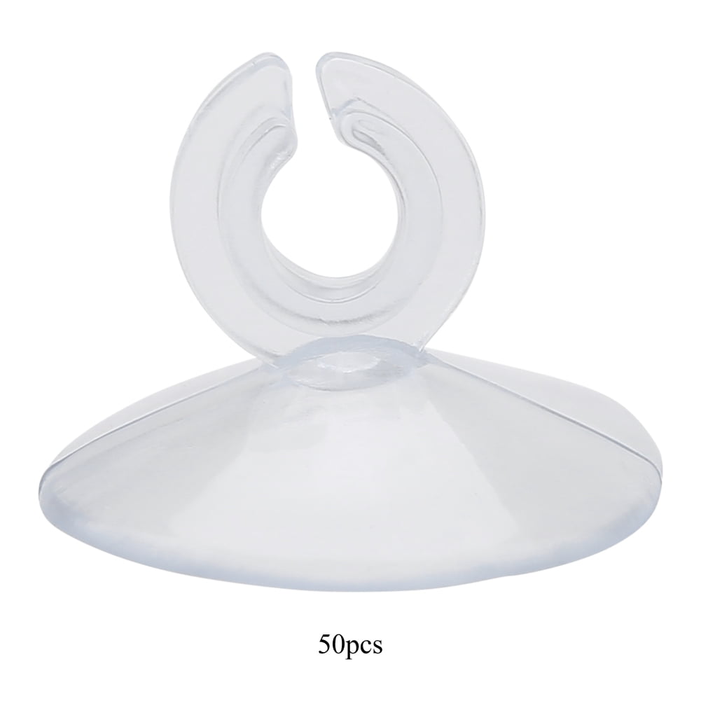 Aquarium Sucker Clips, 50-Piece Set, Airline Tube Holders Clamps, Fish ...