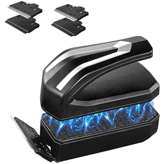 Aquarium Super Powerful Magnetic Cleaner with 4 Algae Scrapers for Glass Fish Tank Magnet Brush ...