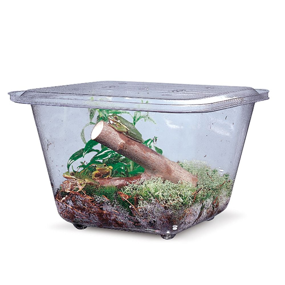 Aquarium/Terrarium, Plastic, 1 Gal - Walmart.com