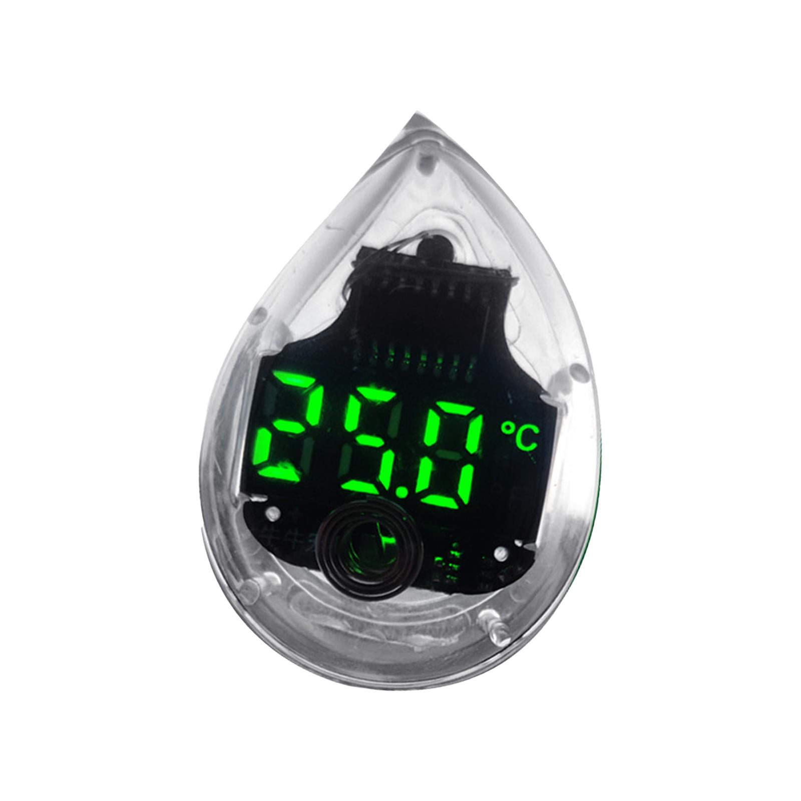 Aquarium Thermometer Easy to Read Digital LED Display Fish Tank ...