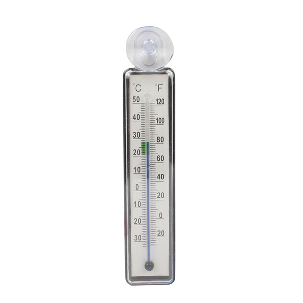 Aquarium Thermometer Fish Tank Glass Temperature Gauge Meter Suction ...