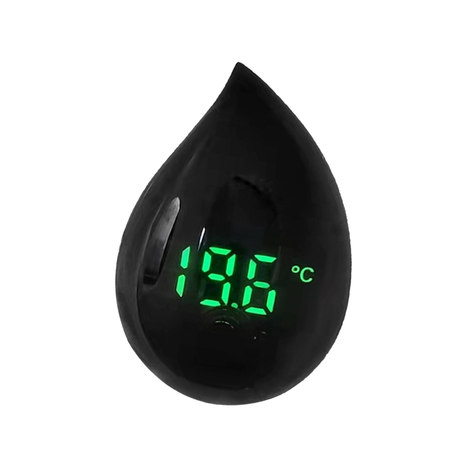 Aquarium Thermometer Small Temperature Gauge LED Display Fish Tank ...