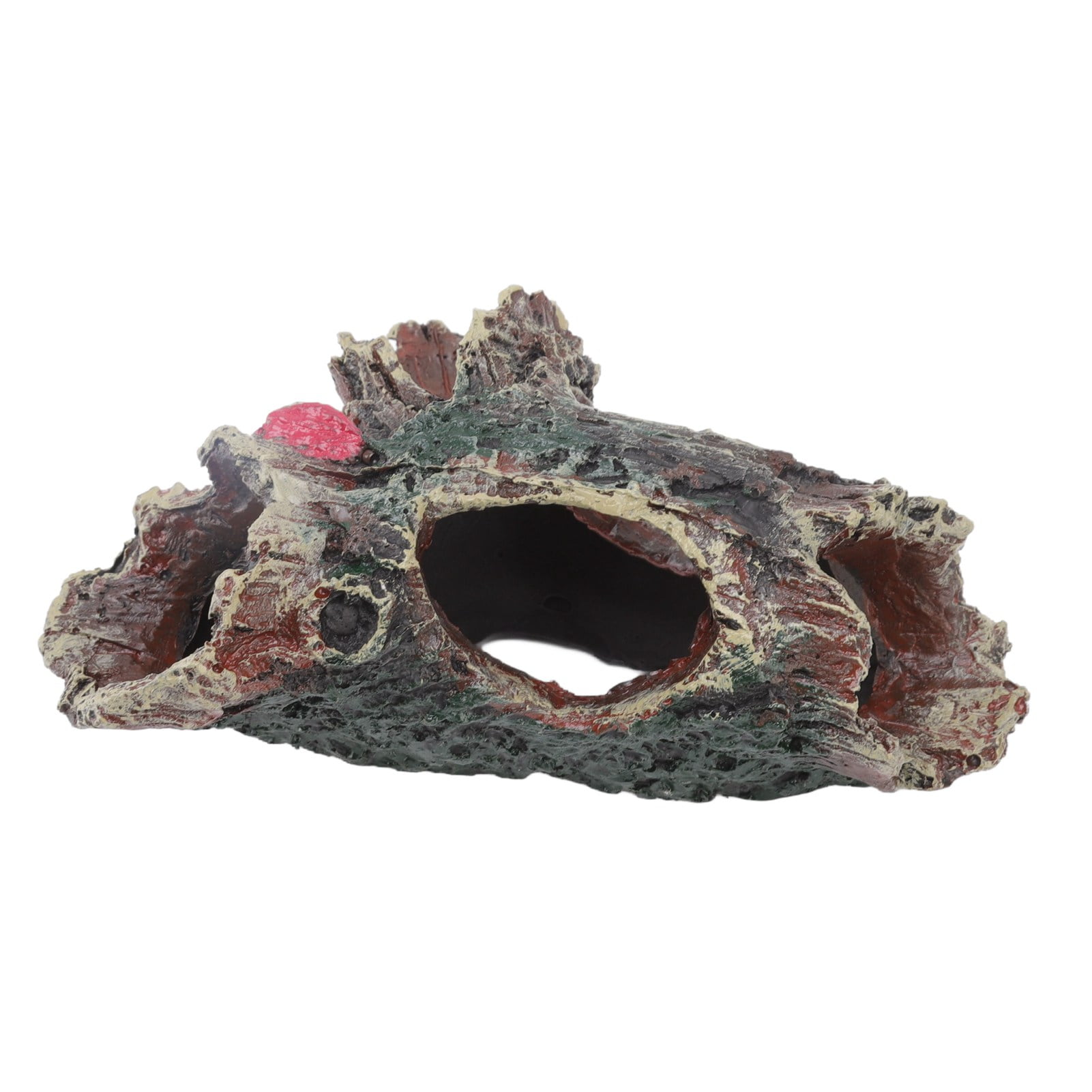 Aquarium Tree Truck Decoration, Resin High Simulation Fadeless Fish ...